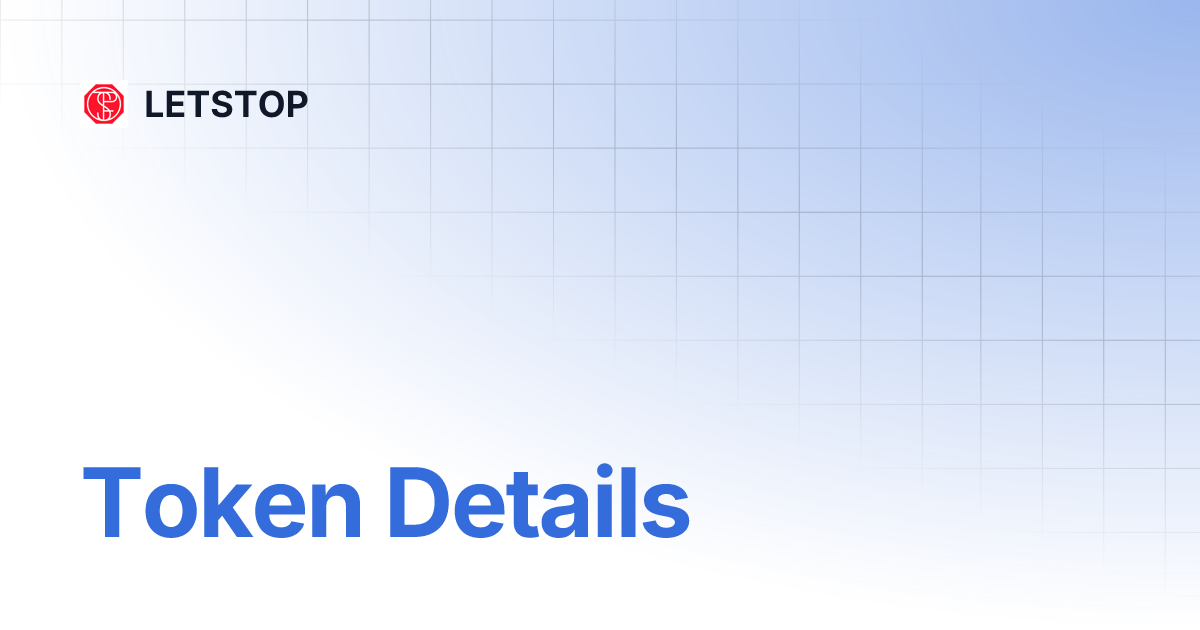 Token Details | LETSTOP